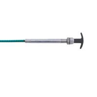 China Universal Push Pull Control Cable Assembly with Turn Lock T-Handle - 100 lb Load Capacity for Engine & Valve Control for sale