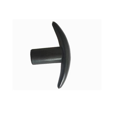 China Black Nylon Female T Handle Knobs with Brass Threaded Insert -20°C to 135°C for sale