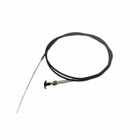 China Turn-to-Lock Engine Choke Control Cable Assembly 100 lb Load 3 inch Travel for sale
