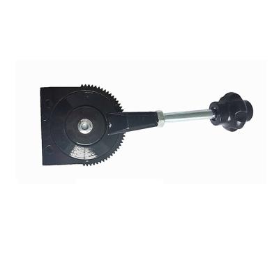 China IATF16949 Certified Hand Throttle Control Lever Assembly for Excavators and Harvesters with Multiple Mounting Options for sale