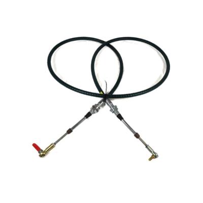 China Heavy Duty Gear Shift Control Cable 5mm Core Diameter Motorbike Truck Spare Parts for sale