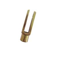 China Stainless Steel Clevis Pin with Cotter 3/8-24 Thread 3/8 Pin 1-3/4 Long Zinc Plated for sale
