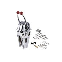 China YK9D Double Lever Marine Engine Control Handle - Zinc Alloy Top Mount for 2 Engine Control for sale