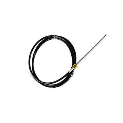 China Boat Steering Cable Assembly Rotary Cable Marine Steering Cable 10ft HDPE Jacket for sale