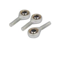China Self Lubricating Rod End Bearing Male Thread Connector 12mm Bore High Load Capacity for sale