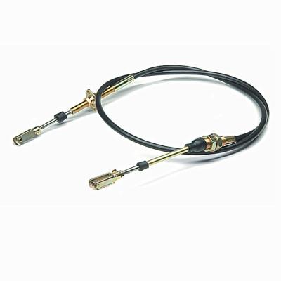 China Push Pull 4B High Temp Control Cable -40°C to 100°C Industrial Steel Cable Assembly for sale