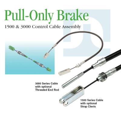China Phidix Extreme Temperature Pull Only Brake Control Cable -54°C to +110°C for sale