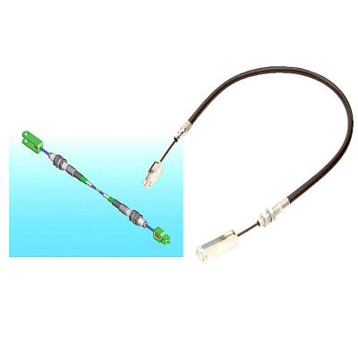 China Industrial Pull Only Brake Control Cable 3000 lb Load Capacity 5 inch Bend Radius for sale