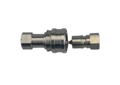 China 3/8'' CB-1 Series Stainless Steel 316 Hydraulic Quick Coupling - Compatible with PARKER 60 Series for sale