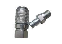 China PD Series 1/4 Diagnostic Hydraulic Quick Coupler 42MPa 5L/min NPT Thread Industrial Grade for sale