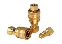 China Brass KZD Medium Pressure Pneumatic Hydraulic Quick Coupling ISO7241-B 1/4 to 2 Inch for sale