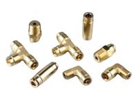 China Brass High Pressure Quick Connect Fittings for D.O.T. Trucks & Trailers - 250 PSI, 1/4