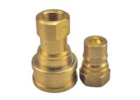 China ISO9001 Hydraulic Brass Quick Disconnect Fittings for sale