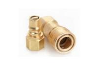 China Brass Gas Quick Coupler 0.75 Inch CB-3 Series Universal Quick Connect Fitting for sale