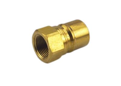 China 1/2 Inch Medium Pressure Brass Quick Coupler CB-3 Series Pneumatic Hydraulic for sale