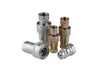 China ISO5676 Ball Valves Type Hydraulic Quick Couplings NBR Seal Carbon Steel 5000 PSI for sale