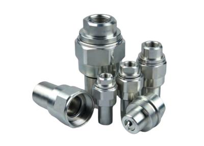 China KZE-BA Thread Locked Hydraulic Quick Coupling 1/4 to 1 Inch 10000 PSI for Agriculture for sale
