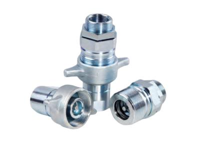 China KZE-BC Thread Type Hydraulic Quick Coupling 3/4 1 Inch 4000 PSI for Dump Trucks for sale