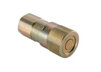 China IATF16949 Steel Flat Face Coupler , 0.25'' Flat Face Quick Disconnect for sale