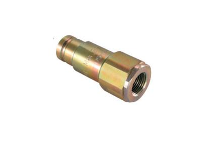 China CB-6-A Flat Face Hydraulic Quick Coupler 3/4 in Threaded NPTF BSPP for sale