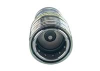 China 1 Inch Threaded Hydraulic Quick Coupler Double Shut Off Steel 5000 psi for sale