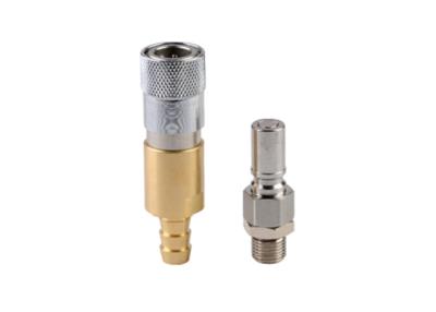 China Stainless Steel Flush Faced Shut Off Quick Coupling for Thermoplastic Injection Moulding 1/4 for sale