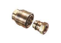 China 316L Stainless Steel Hydraulic Quick Coupling CB-9 Series 1/4 to 1 Inch Ball-Locking for sale
