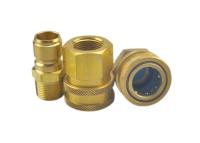China NBR Male End Connections Straight Through Coupler for sale