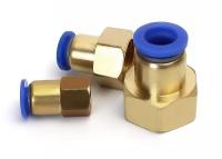 China PCF Series Pneumatic Female Hose Connector Inner Thread Push In Fittings 1.0 MPa for sale