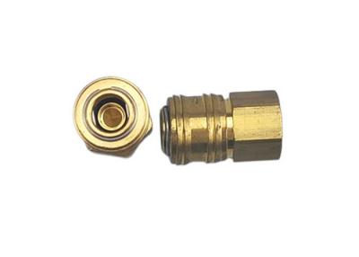 China 1/4 Inch Brass Pneumatic Quick Coupling 2000 PSI Compressed Air Fitting for sale