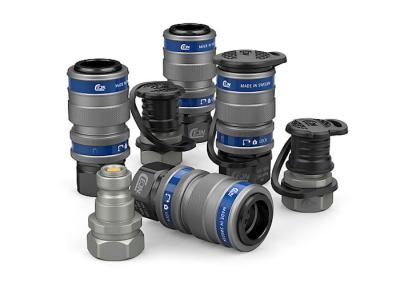 China 250MPa Ultra High Pressure Hydraulic Hose Couplings 5.8L/Min 2.5mm Flow Diameter for sale