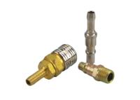 China 3/8 Inch Hose Stem Pneumatic Quick Coupling Compatible with Hansen 4000 Series 1/4 to 1/2 Inch for sale