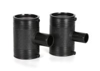 China HDPE PE SDR11 SDR17 Electrofusion Reducing Tee Fitting for Water Supply 63mm to 32mm for sale