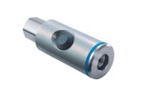 China Industrial Interchange Pushbutton Safety Coupling 1/4 Compressed Air Pneumatic Quick Coupling for sale