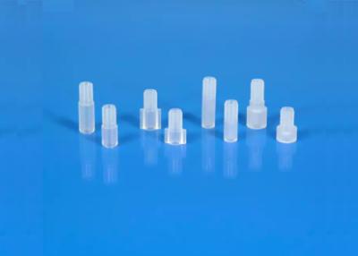 China Plastic Hydraulic Hose Couplings M6 1/4-28UNF Male Thread Flanged Fitting 1.5Mpa for sale