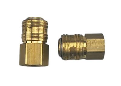 China High Flow Pneumatic Quick Coupling 1/4 Inch Ring Lock Series CB-12 for Compressed Air for sale