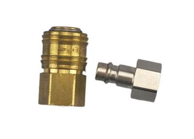 China 20 Bar Female Shut Off Pneumatic Quick Coupling for sale