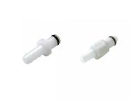 China 1/4 Inch Hose Barb Male CPC Plastic Quick Connector Panel Mount Pneumatic Fitting for sale