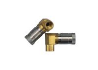 China 1/4 NPT Brass Pneumatic Quick Coupling CB-12 Series High Flow Automatic Shut Off for sale