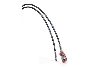 China DN4 4 Layer High Pressure Hydraulic Hose 140 MPa Abrasion Resistance Flexible for sale