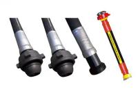 China Steel Wire Spiraled Drilling Rubber Hose 2 inch 5000 psi Well Cementing for sale