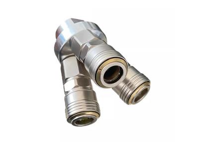 China Pneumatic Circular Three Way Quick Plug Joint C Type Self Locking 1.0 MPA for Air Compressor for sale