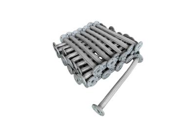 China Stainless Steel 304 Braided Flexible Metal Hose Flanged Connector 0.6-2.5Mpa for sale