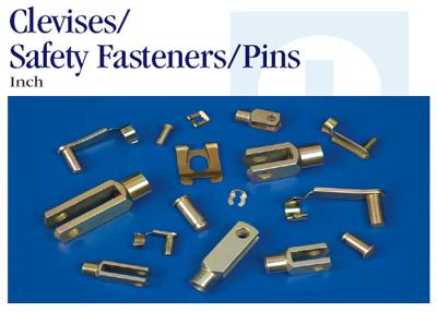 China Zinc Plated Carbon Steel Clevis Pin Safety Fasteners Metric Inch Sizes for Lawn Garden for sale