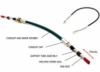 China Custom Mechanical Brake Clutch Cable - Stainless Steel Construction -65°F to +230°F Temperature Range for Industrial Control Systems for sale