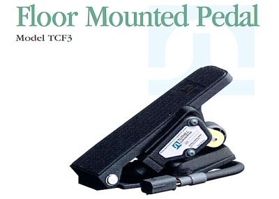 China TCF3 Series Electronic Accelerator Pedal for Trucks & Buses -40°C to +85°C Operating Range IP67 Rated for sale
