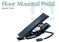 China TCF6 Series Electric Throttle Pedal - Floor Mounted Foot Control with 5V-80V Input & IP67 Rating for sale