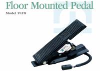 China TCF8 Series Electronic Floor Mounted Accelerator Pedal for Trucks -40°C to +85°C Operating Range 10 Million Cycle Life for sale