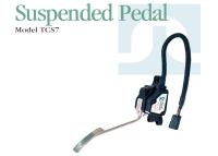 China TCS 7 Series Electronic Brake Pedal -40°C to +85°C Operating Temperature IP67 Rated 10 Million Cycles for sale