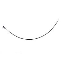 China SS316 Wire Rope Cable Assembly 940mm Long 76mm Travel Black Round Handle Conduit for sale